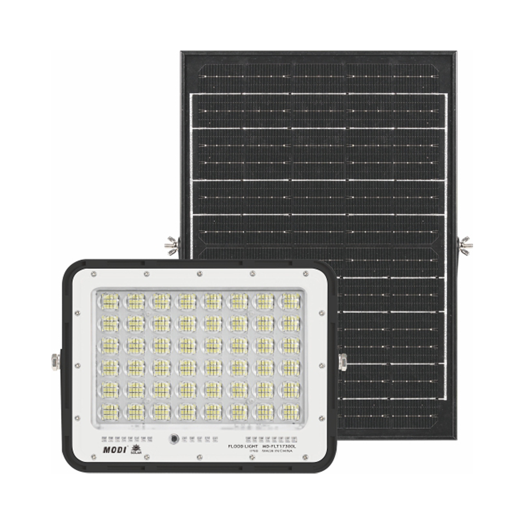 MODI SOLAR LED FLOOD LIGHT MD-FLT17300L - EMARATI SOLAR